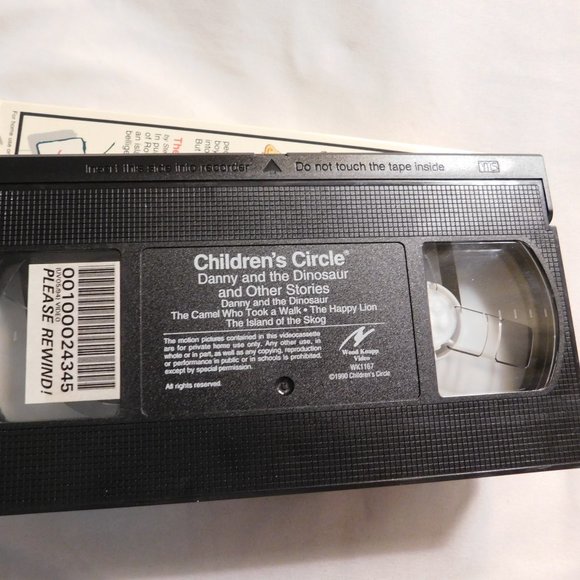 Wood Knapp Video | Other | Vintage Danny And The Dinosaur And Other Stories Vhs Tape Children ...